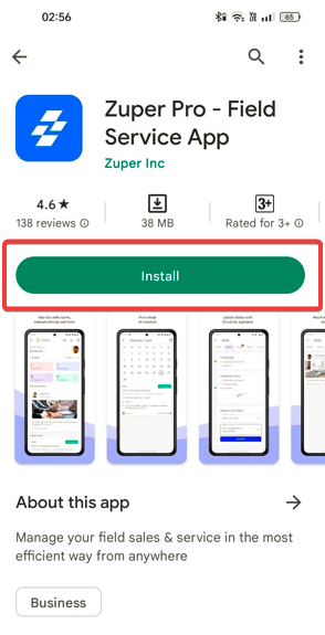 Install Zuper