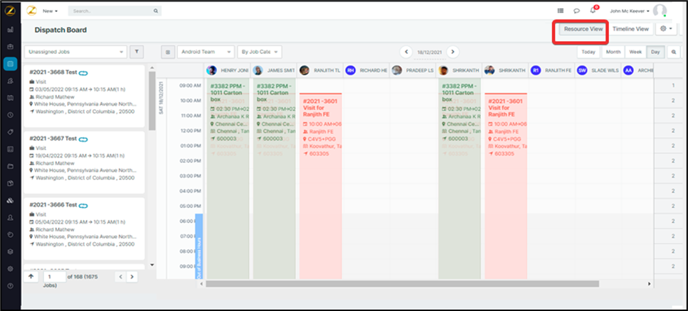 What are all the new Dispatch Board Refinements?