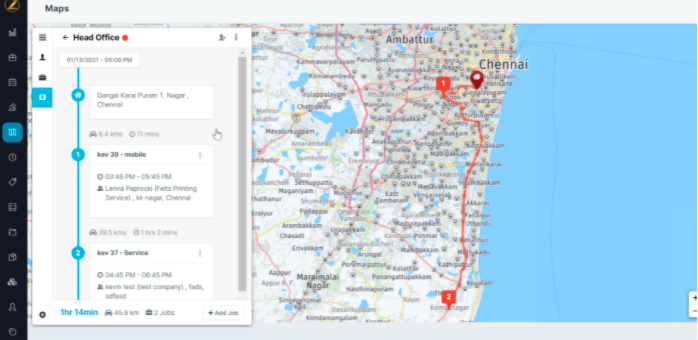 How to create a New Route and Jobs to it?