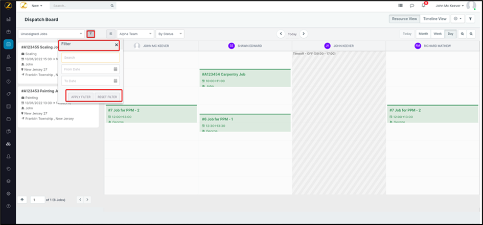 What are all the new Dispatch Board Refinements?
