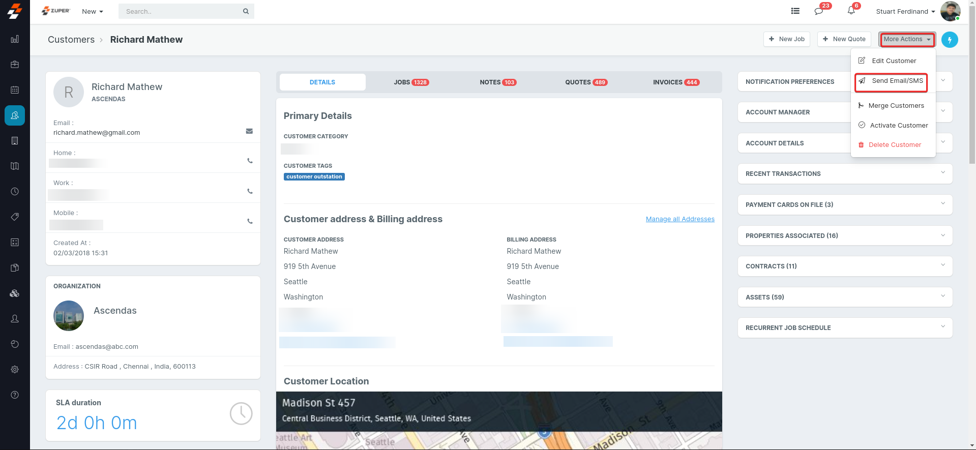 How to integrate and use Infobip with Zuper?