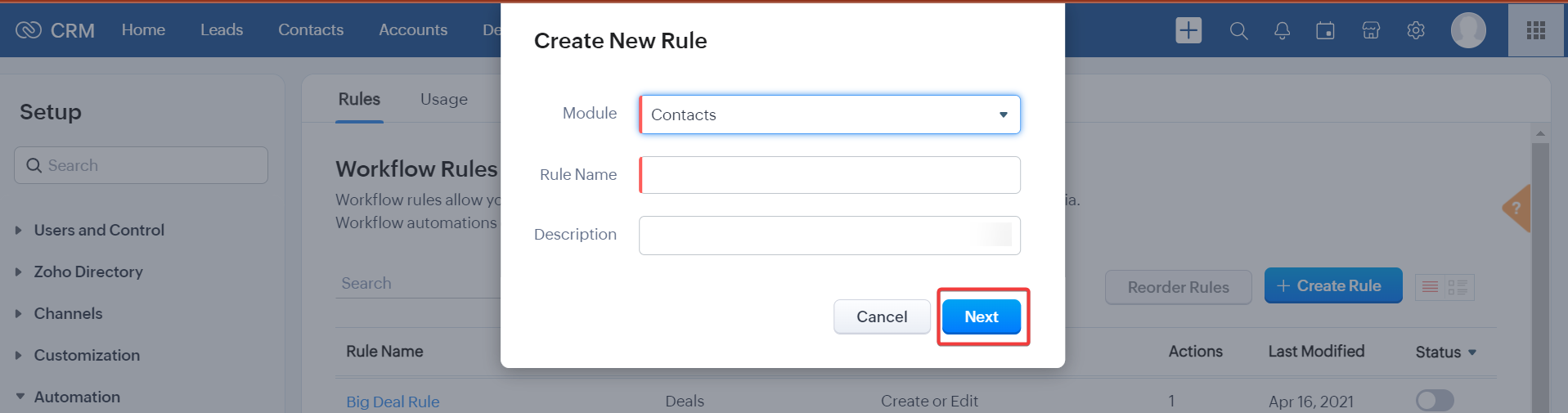 How to integrate and use Zoho CRM with Zuper?